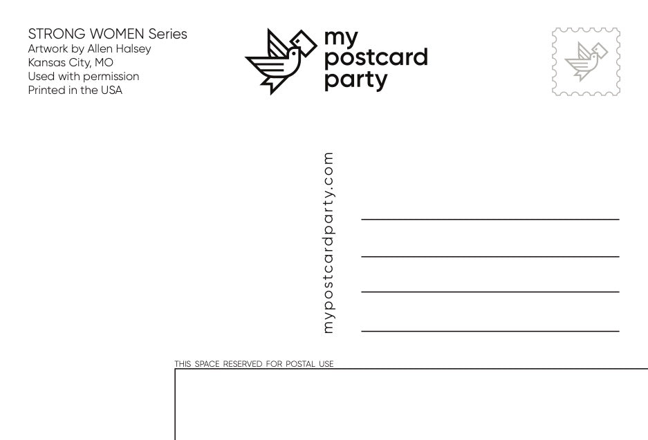 Strong Women Collection – postcard party